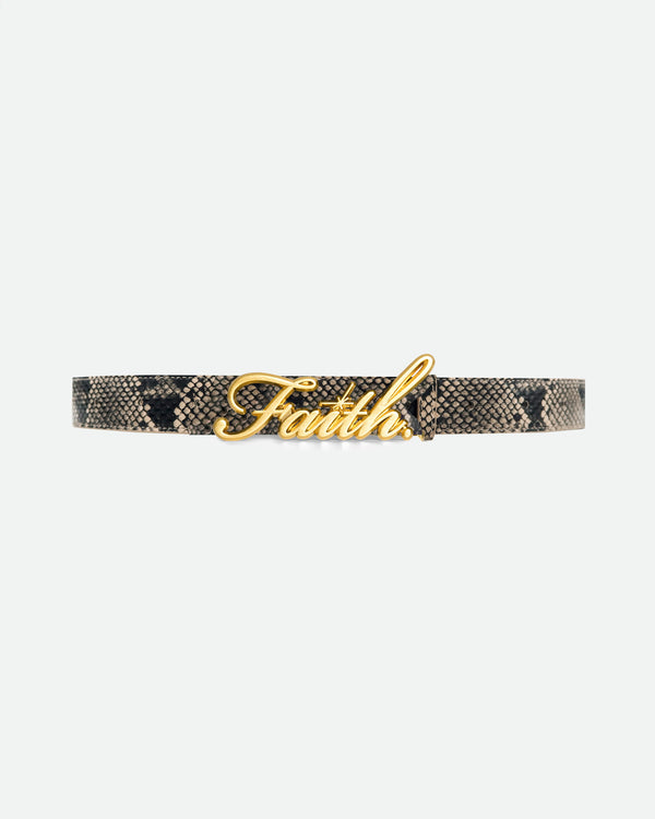 PYTHON FAITH BELT – FAITH BY LUIS