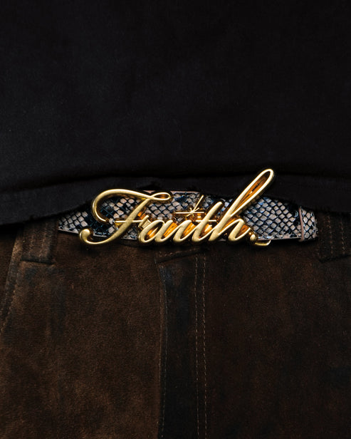 PYTHON FAITH BELT – FAITH BY LUIS