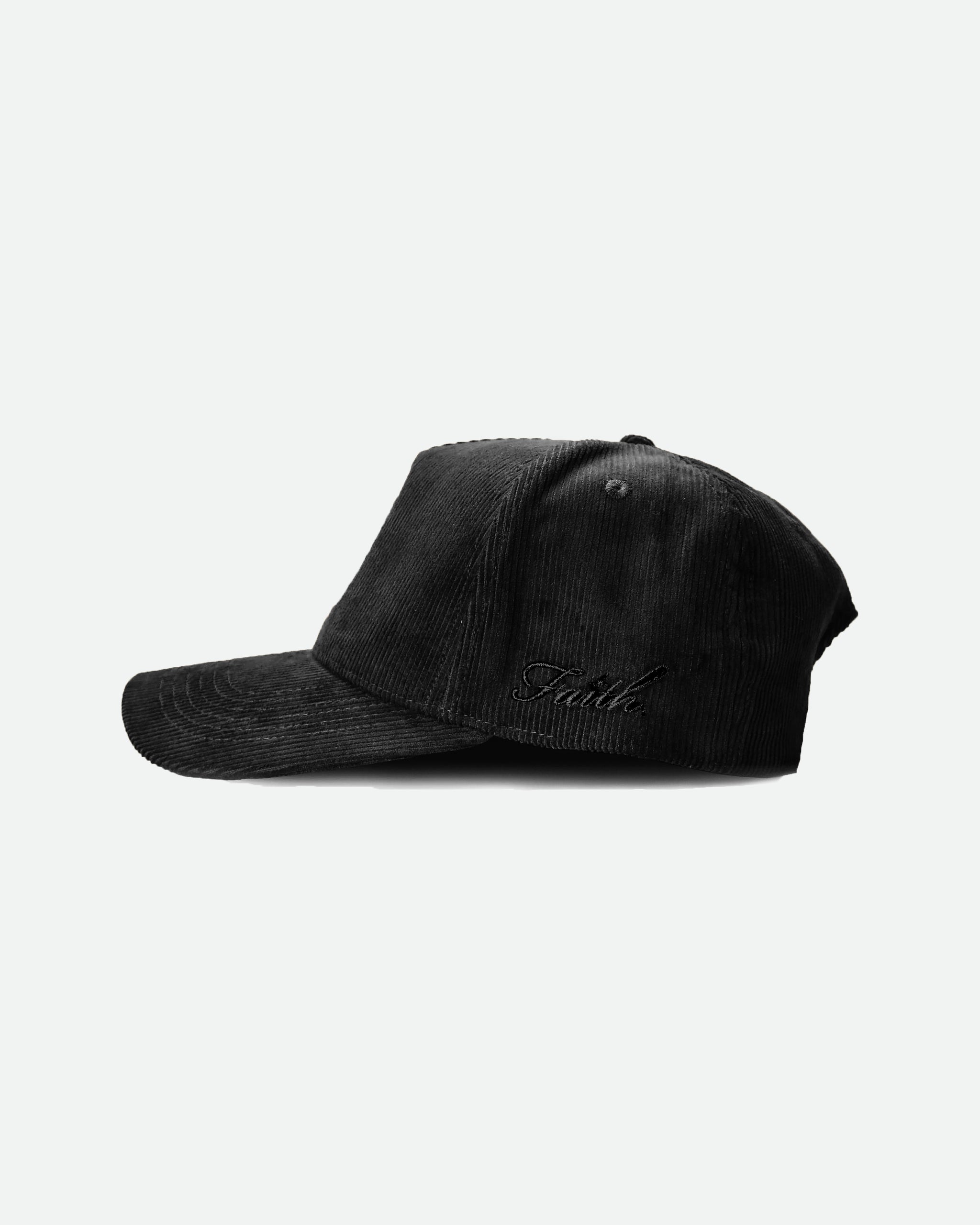BLACK Classic New York Cap – FAITH BY LUIS